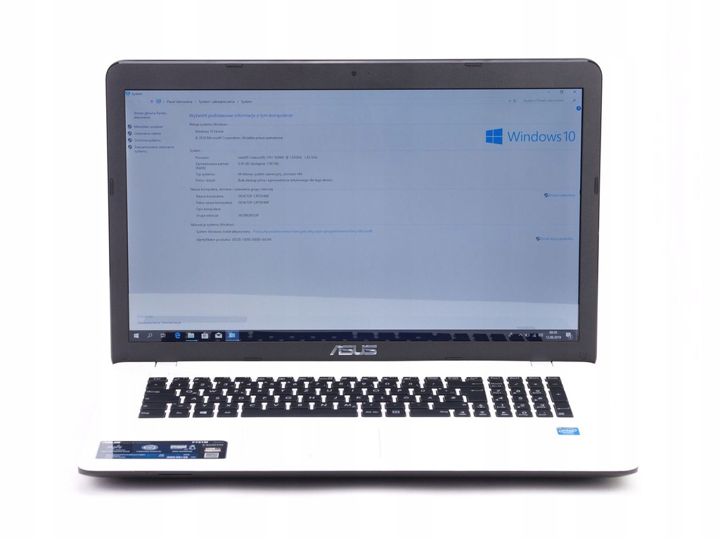ASUS F751M Intel 4x2.16GHz 8GB RAM 500GB Win10 - 8392679950 - oficjalne ...