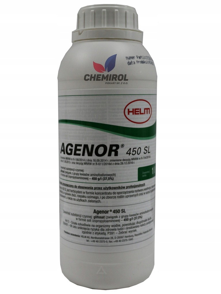 AGENOR 450SL 1L - 7981687302 - oficjalne archiwum Allegro