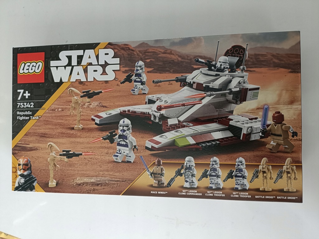 LEGO Star Wars 75342 Czołg bojowy Republiki - 12584672063 - oficjalne ...
