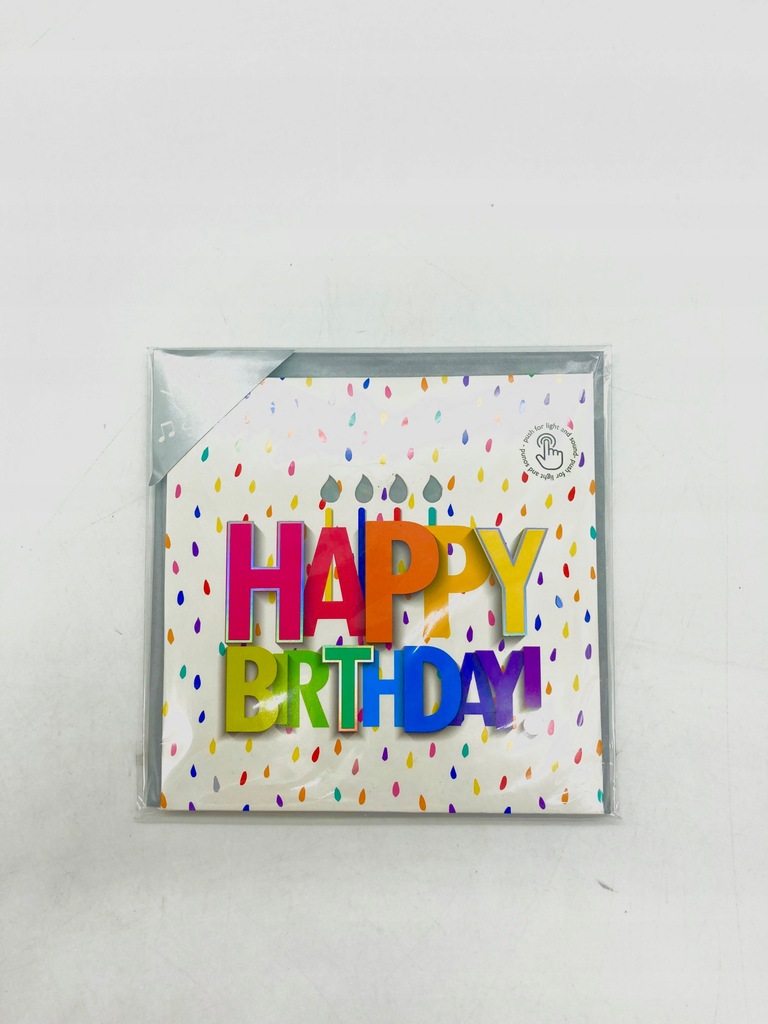 Kartka urodzinowa - Happy Birthday, gra i świeci - 12345191211 ...