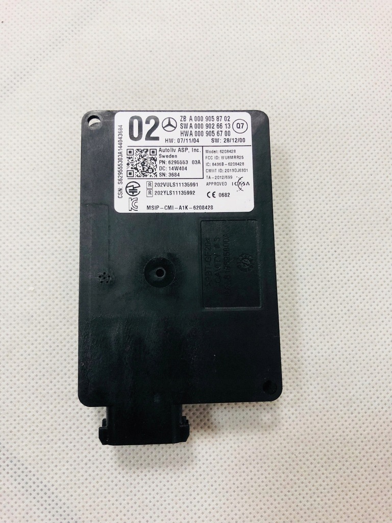 CZUJNIK RADAR MERCEDES SENSOR A0009058702 ML CLS - 7602581807 ...
