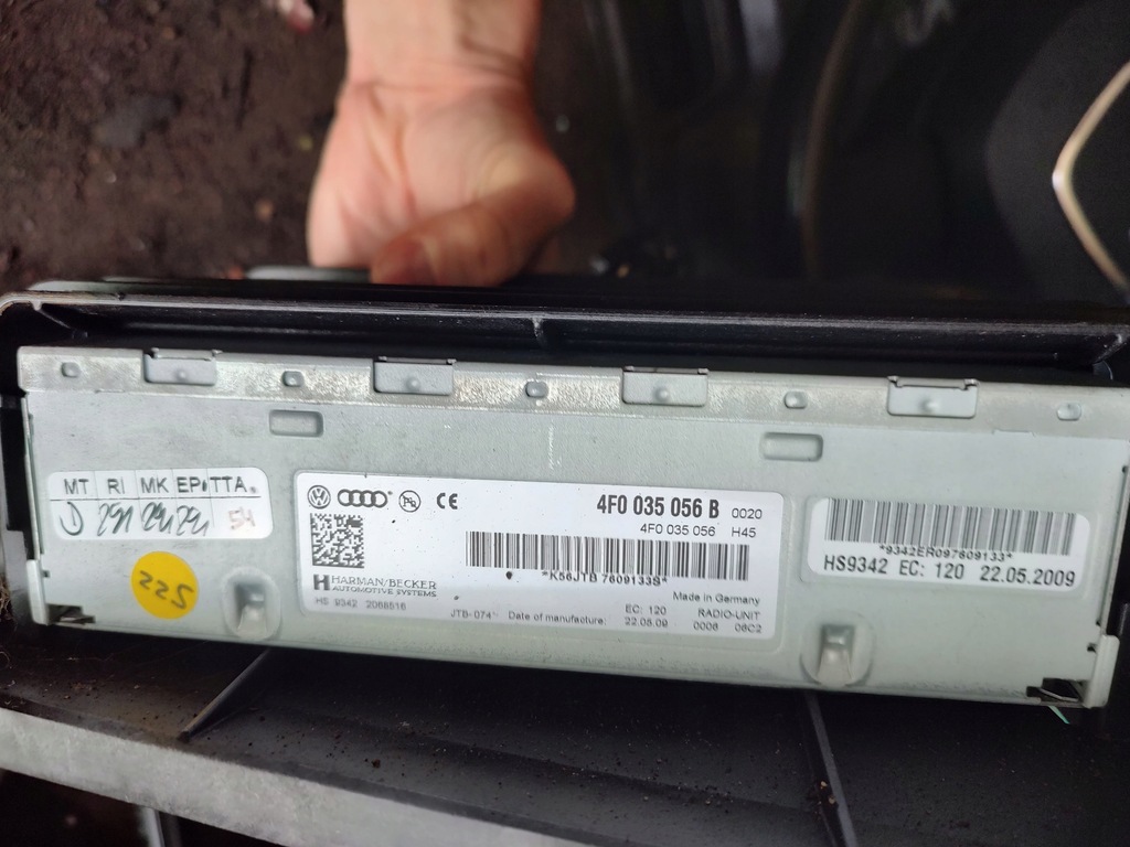 Moduł tuner radia Audi a6 c6 a4 b8 a5 4f0035056b - 13069568949 - oficjalne archiwum Allegro