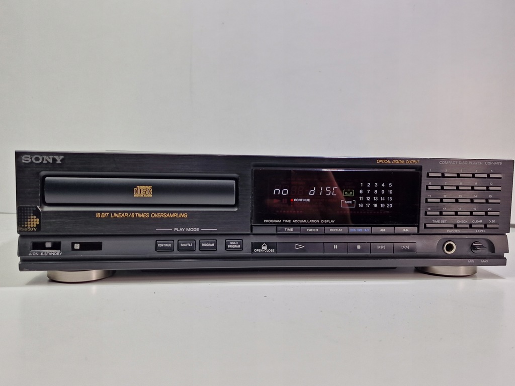 Sony CDP M 79 CDP-M79 MINI MIDI CD player - 13063391415 - oficjalne archiwum Allegro