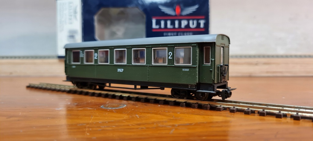 Wagon osobowy PKP H0e - 14543874564 - oficjalne archiwum Allegro