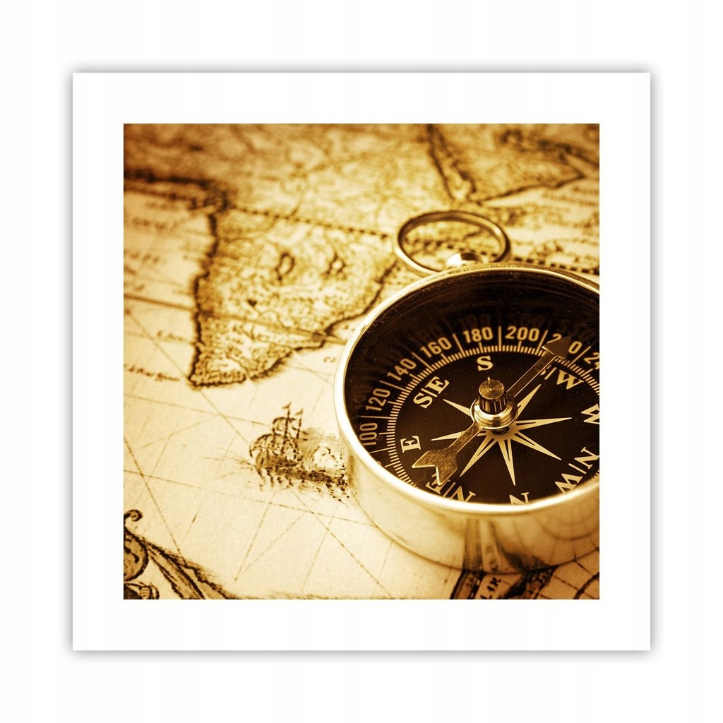Plakat 40x40 Mapa Kompas Nawigacja - 12405394001 - oficjalne archiwum ...