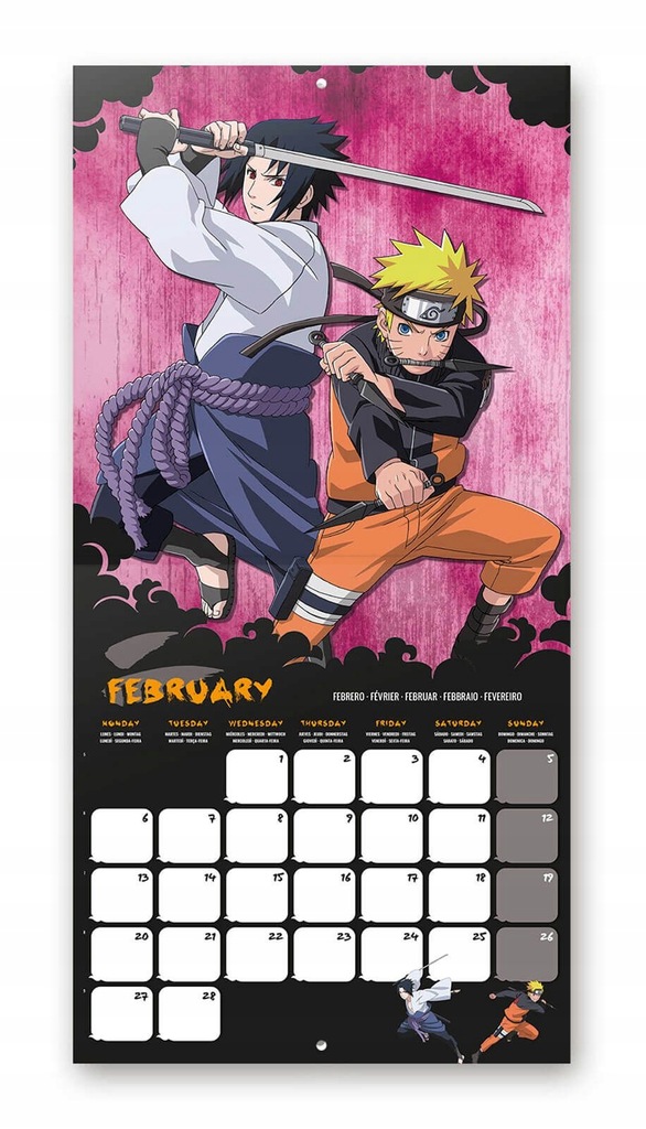 Купить Настенный календарь 2023 Наруто Аниме Манга: отзывы, фото и ...