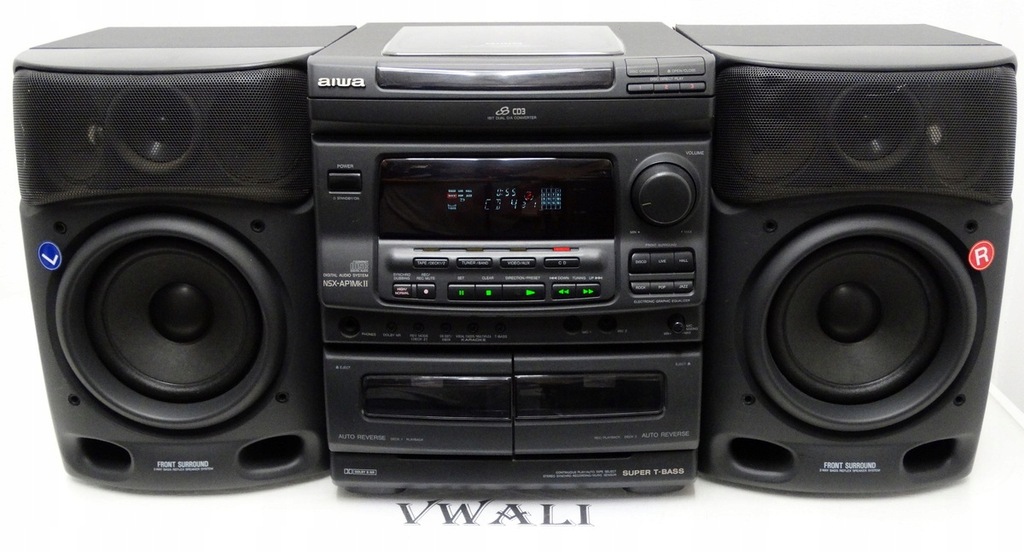 KLASYCZNA WIEŻA AIWA NSX-AP1MkII+KOLUMNY SPRAWNA - 8736766229 ...