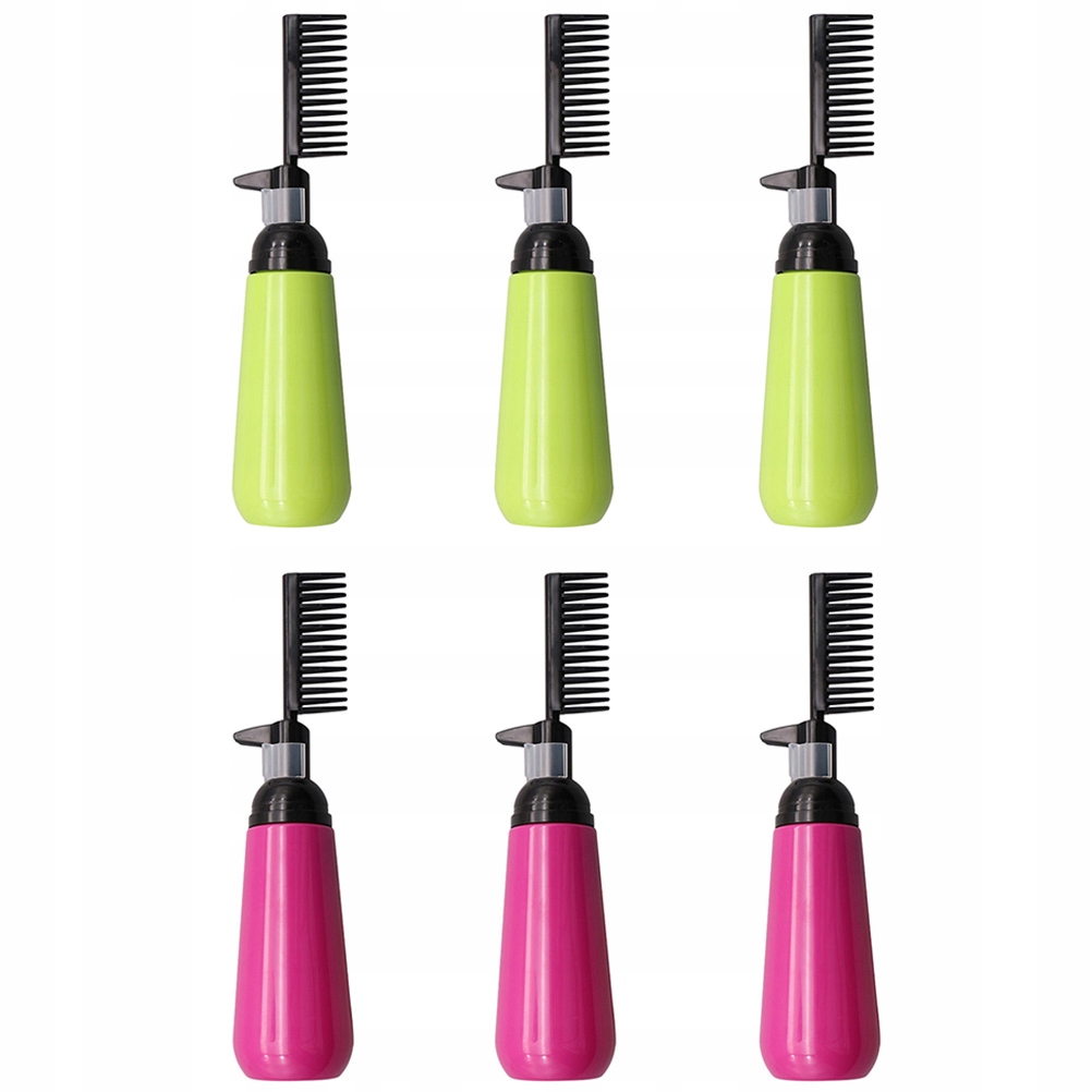 Hair Color Comb Bottle Oiling Dye Dispenser 6 Pcs - 13808463409 ...