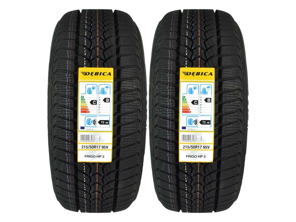4 Opony zimowe 215/50R17 DĘBICA Frigo HP2 - 7393913215 - oficjalne archiwum Allegro