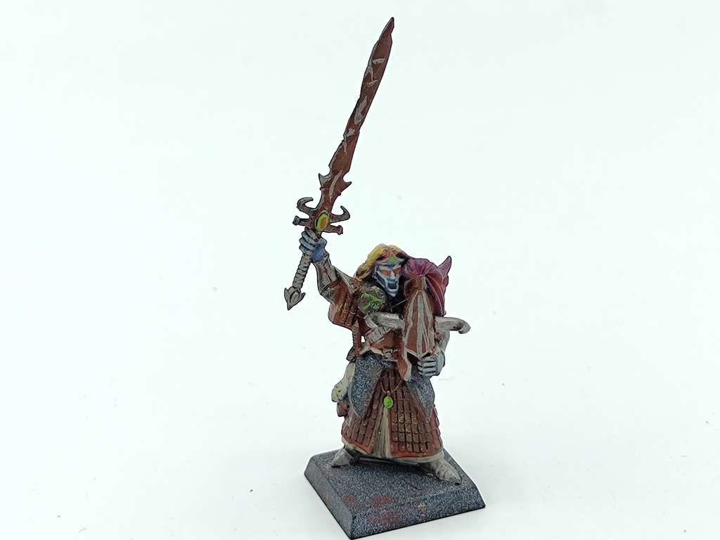Warhammer Fantasy Battle High Elf Swordmaster Champion figurka plastik ...