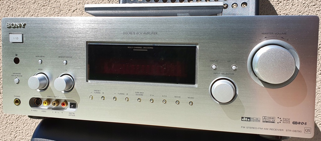 Купить SONY STR-DB790 QS МОЩНЫЙ УСИЛИТЕЛЬ ДЛЯ ДОМАШНЕГО КИНОТЕАТРА 6.1 ...