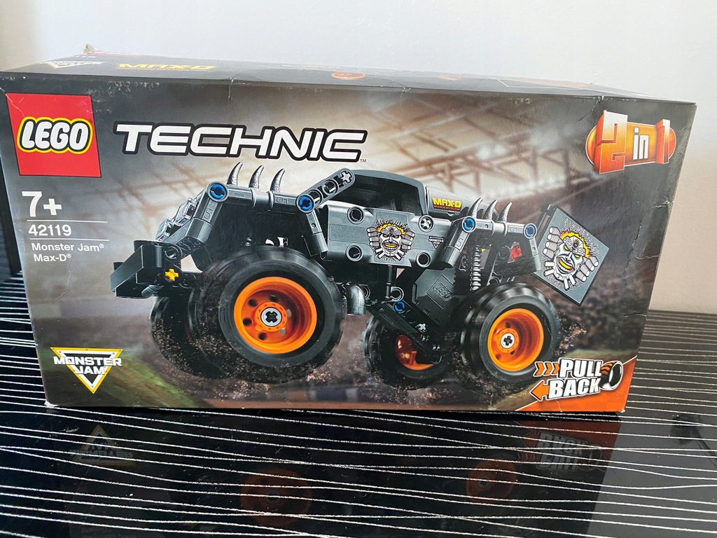 Monster Jam Max-D LEGO Technic 42119 - 11244351631 - oficjalne archiwum ...