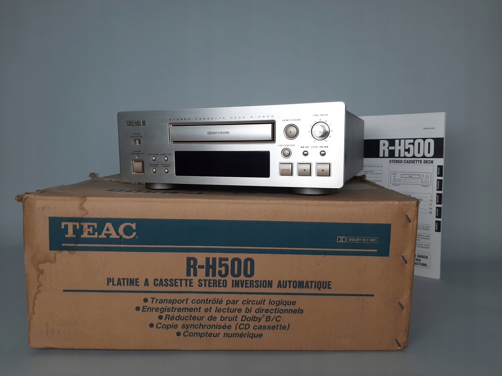 Magnetofon kasetowy Horizontal Deck Teac R-H500 Mega Unikat Okazja ...