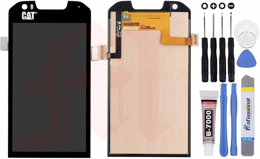 WYŚWIETLACZ EKRAN LCD CATERPILLAR CAT S60 CZARNY - 10511229418 ...