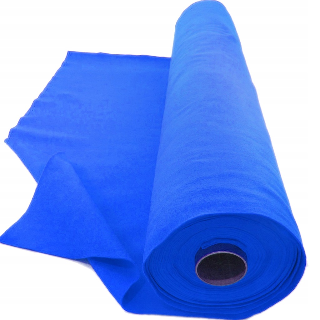 Filc 3mm techniczny miękki 150cm NIEBIESKI co 10cm - 11259066837 ...