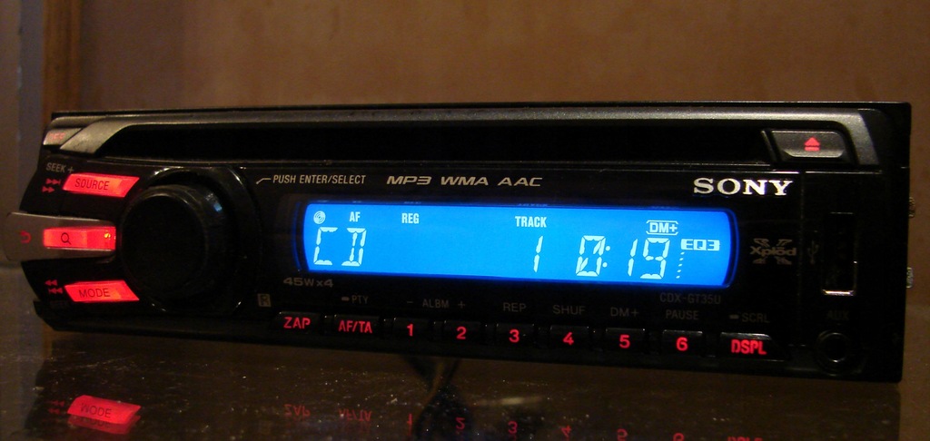 SONY CDX-GT35U Radioodtwarzacz CD RADIO MP3 USB - 12501450806 ...