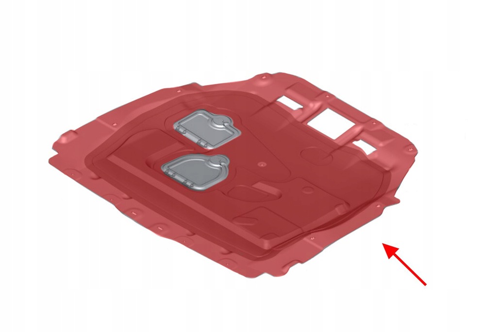 BMW 2 F45 2014+ MATERIAŁOWA OSŁONA PODWOZIA - 11073540624 - oficjalne ...