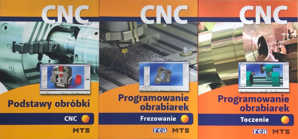 PROGRAMOWANIE OBRABIAREK CNC - ZESTAW wyd. REA - 9129142980 - oficjalne archiwum Allegro