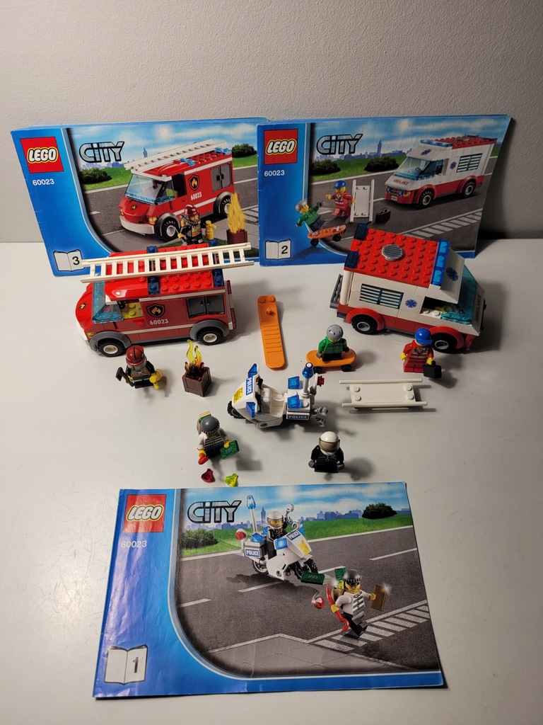 LEGO City 60023 Zestaw startowy - 13868068821 - oficjalne archiwum Allegro