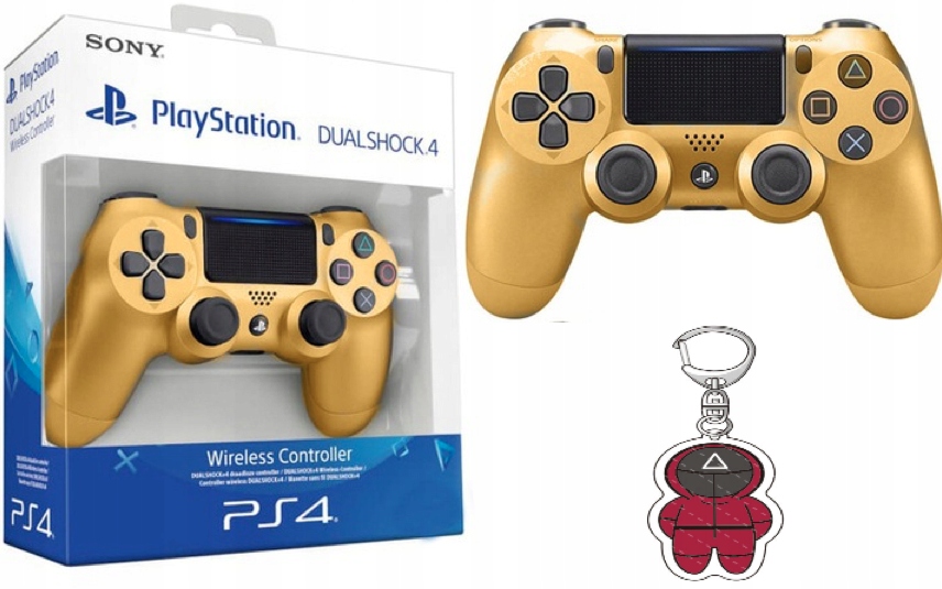 PAD SONY DUALSHOCK 4 V2 PS4 GOLD NOWY - 12127308532 - oficjalne ...