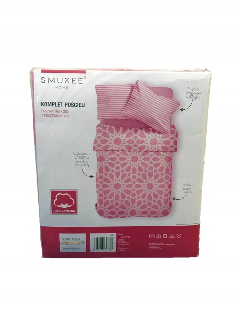 Komplet Pościeli SMUKEE HOME 100% bawełna - 7898983844 - oficjalne ...
