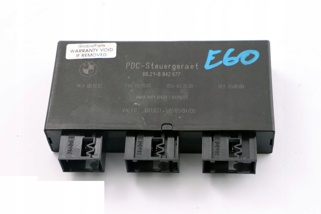 BMW E60 E61 E63 E65 Moduł Parkowania PDC ECU 6942677 - 15657438758 - oficjalne archiwum Allegro