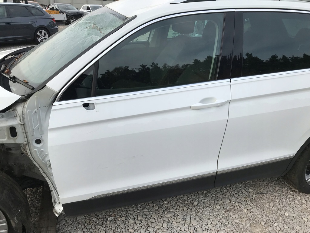 DRZWI PRZÓD PRZEDNIE LEWE VW TIGUAN II 16- LC9A - 12765837012 ...