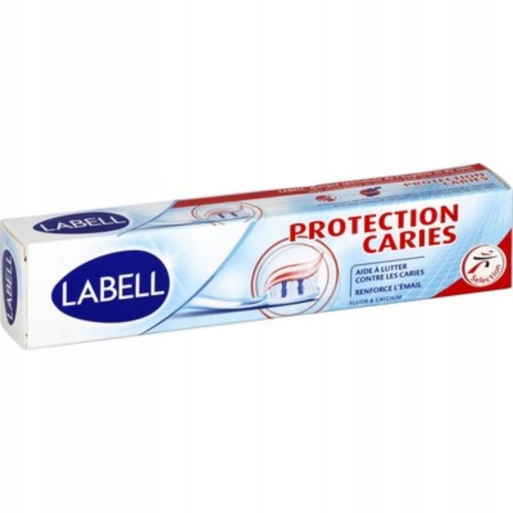 labell protection caries pasta do zębów 75ml - 12564331841 - oficjalne ...