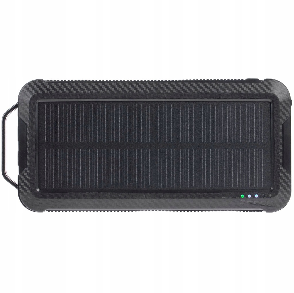 POWER BANK SOLARNY 10000 MAH INDUKCJA ŁADOWARKA - 13093418479 ...