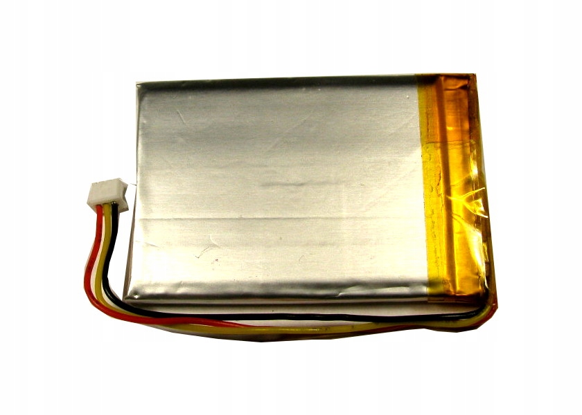 Akumulator Li-Poly 3,7V 2400mA 3 pin 100x70x3,3mm - 12645331356 ...