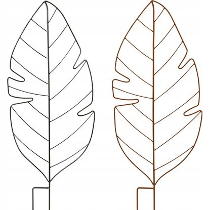 OBI Dekoracja ogrodowa Liść Palmy 100cm - 10695444694 - oficjalne ...