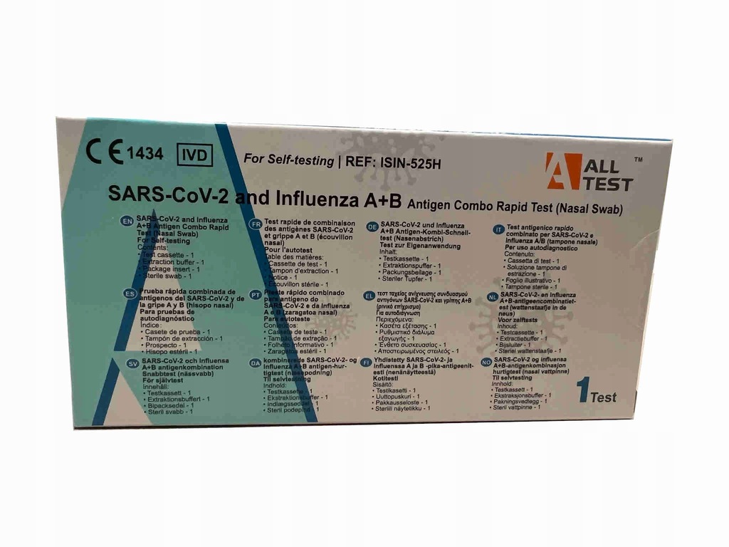 Test antygenowy combo grypa A+B COVID - 13063012460 - oficjalne ...