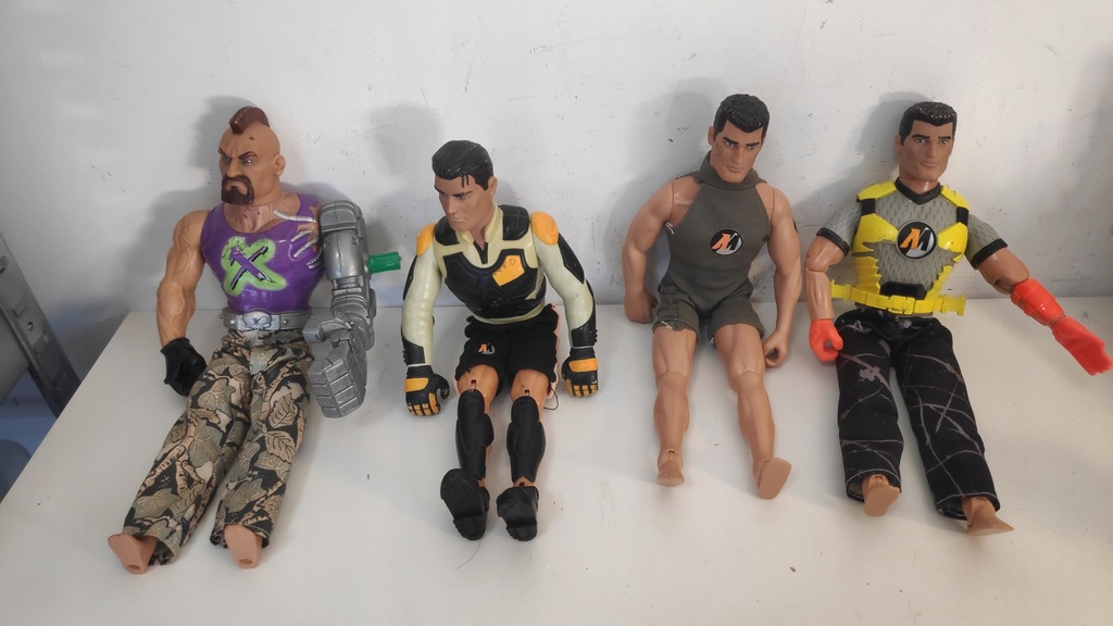 Action Man Hasbro 4 szt. Doktor X + Gratis - 13416859188 - oficjalne archiwum Allegro