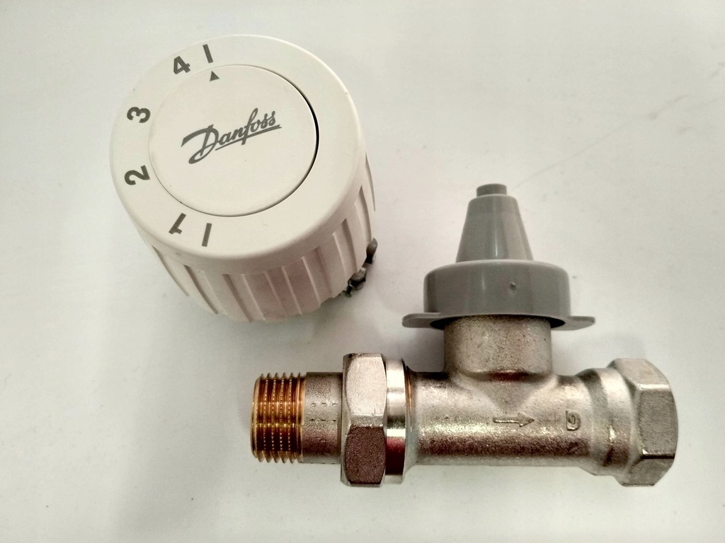 Zawór termostatyczny Danfoss RTL z głowicą 03L1040 - 7712162950 ...