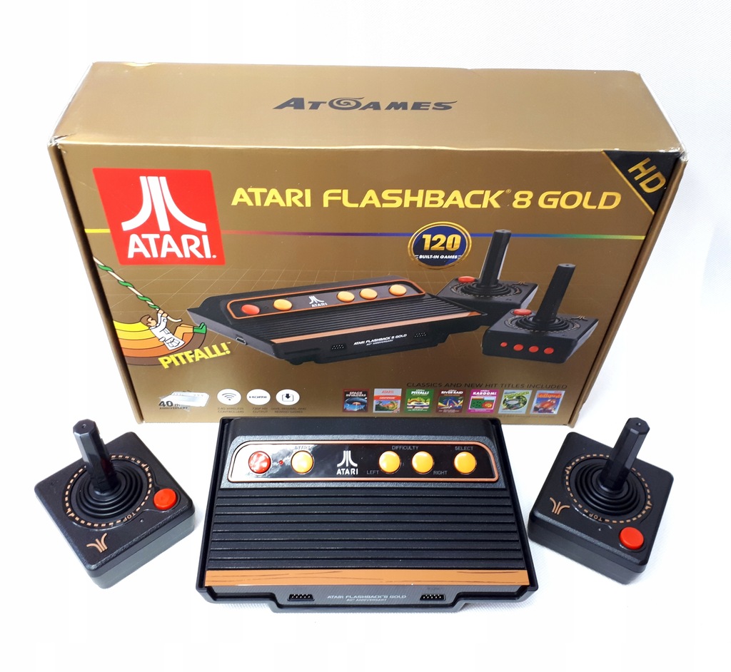 KONSOLA ATARI FLASHBACK 8 HD 120 GIER GOLD S91 - 8030712638 - oficjalne ... KONSOLA ATARI FLASHBACK 8 HD 120 GIER GOLD S91 - 8030712638 - oficjalne ...