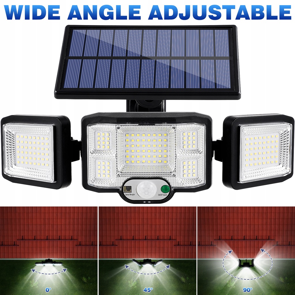 Solar Light Remote Control Human Sensor - 14586494505 - oficjalne ...