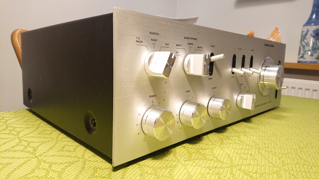 WZMACNIACZ UNITRA WS 303 CONTINENTAL EDISON PA9806 - 12574517069 - oficjalne archiwum Allegro