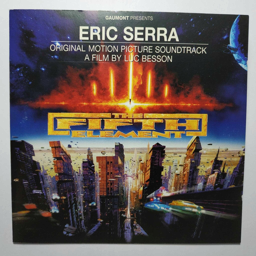 Eric Serra The Fifth Element Original Soundtrack CD 1 Press 97 ...