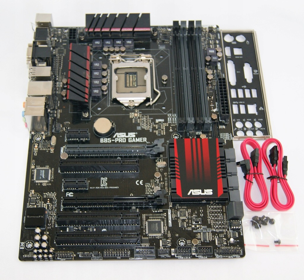 Płyta główna Asus B85-PRO GAMER LGA1150 - 12231116395 - oficjalne ...