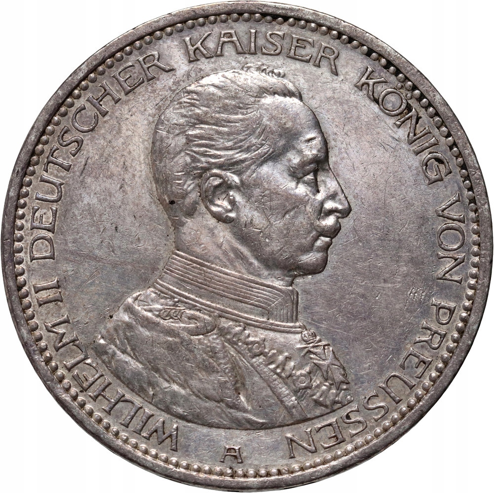 Niemcy, Prusy, Wilhelm II, 5 marek 1914 A - 13411269106 - oficjalne archiwum Allegro
