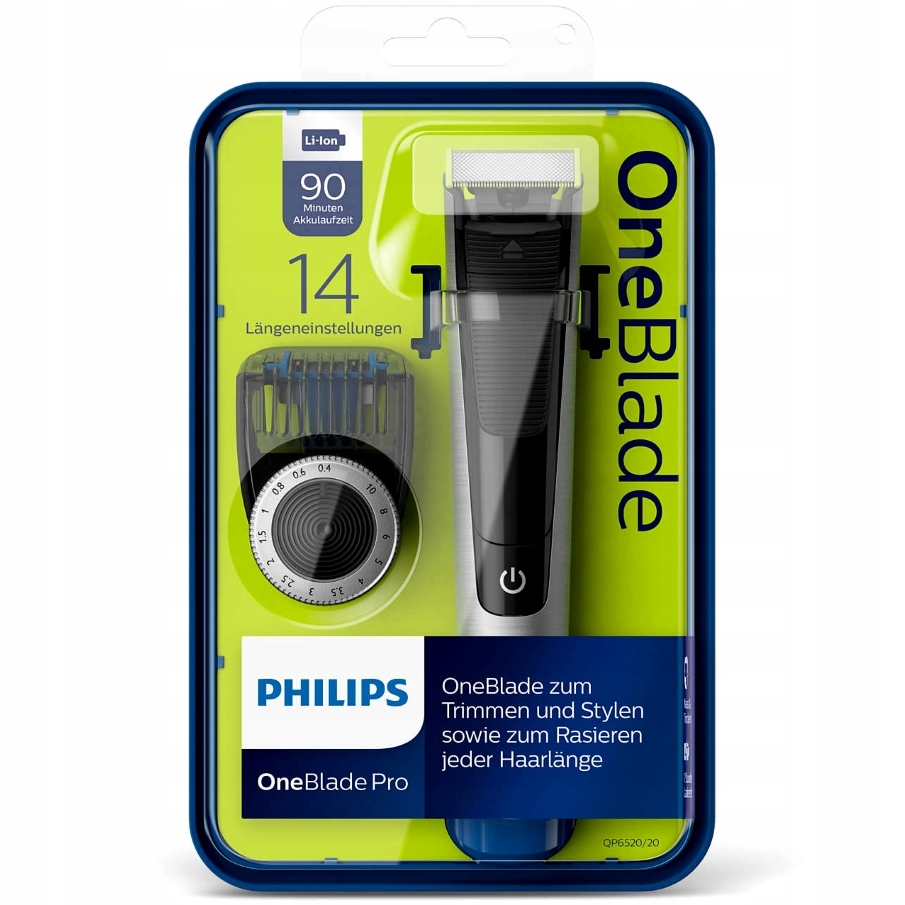 Golarka Trymer PHILIPS QP 6520/20 OneBlade Pro - 7769686197 - oficjalne ... Golarka Trymer PHILIPS QP 6520/20 OneBlade Pro - 7769686197 - oficjalne ...