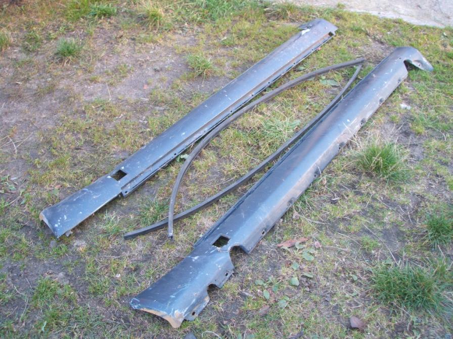 Mercedes W124 Progi listwy progów nakładki 2szt - 7100932369 ...