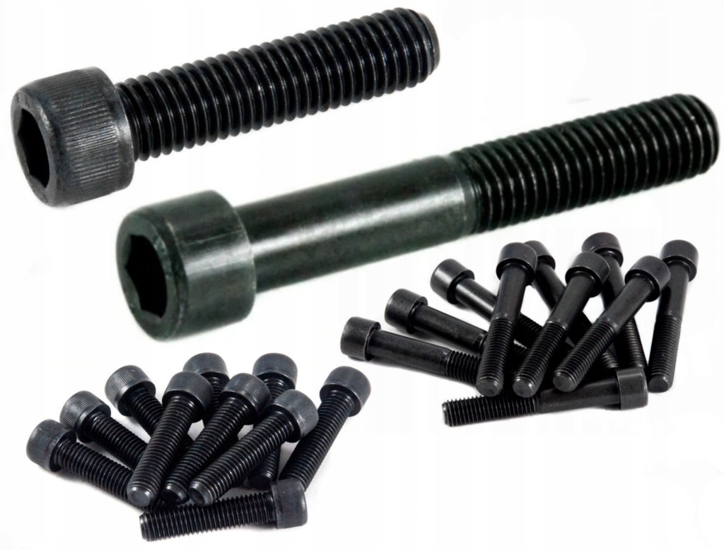 Śruba imbusowa DIN 912 kl 12.9 CZ M14x200mm 10szt - 14483939405 - oficjalne archiwum Allegro