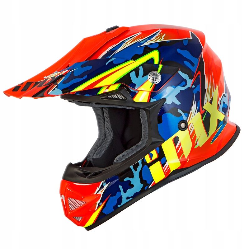 Kask IMX FMX-01 CAMO FLO orange - 12212246445 - oficjalne archiwum Allegro