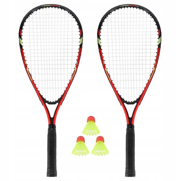 ZESTAW BADMINTON SPEED crossminton rakiety + lotki - 11957115541 ...