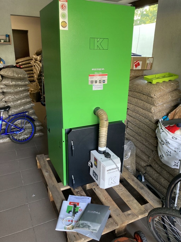 Kocioł Kostrzewa Mini Bio 10kW - 12674557245 - oficjalne archiwum Allegro