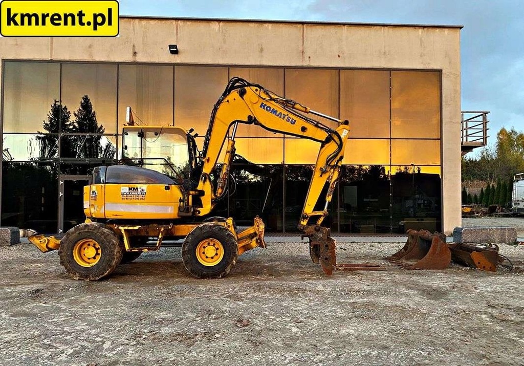 Komatsu PW 98 MR-6 KOPARKA KOLOWA - 14662280525 - oficjalne archiwum ...