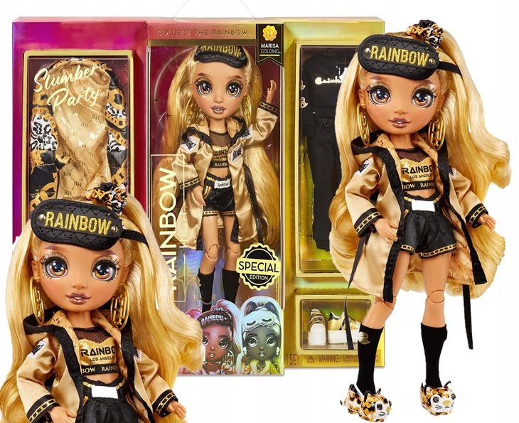 Lalka Rainbow High Slumber Party Marisa Golding - 12890510083 ... Lalka Rainbow High Slumber Party Marisa Golding - 12890510083 ...