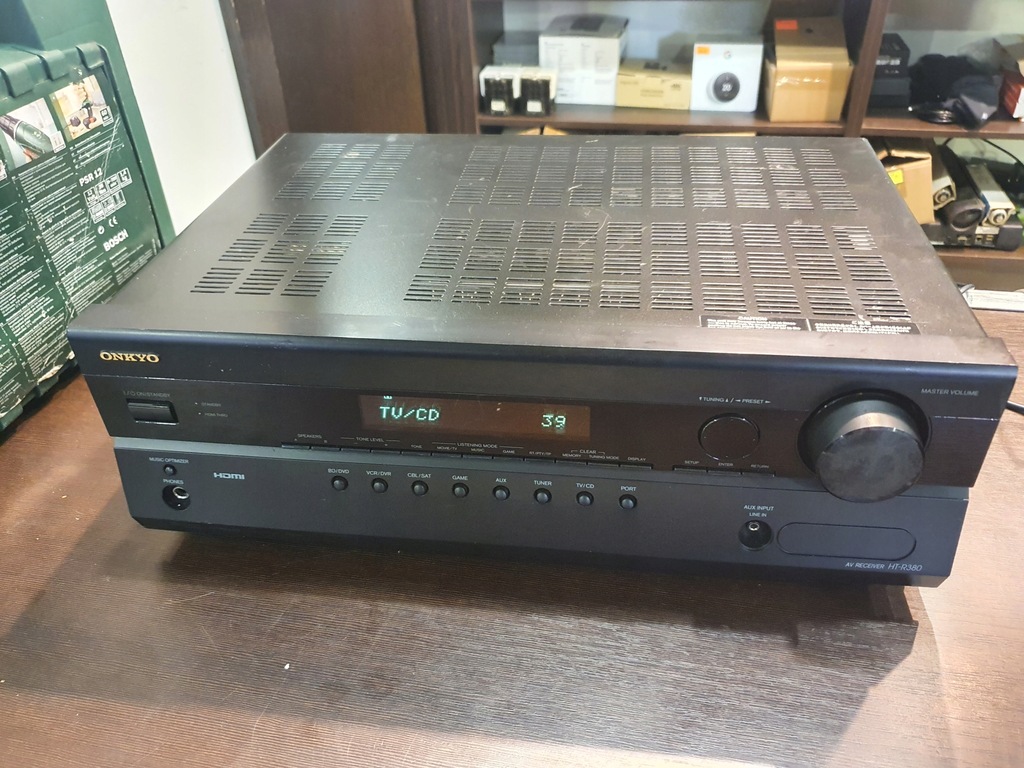 Amplituner Onkyo HT-R380 - 11321939161 - oficjalne archiwum Allegro