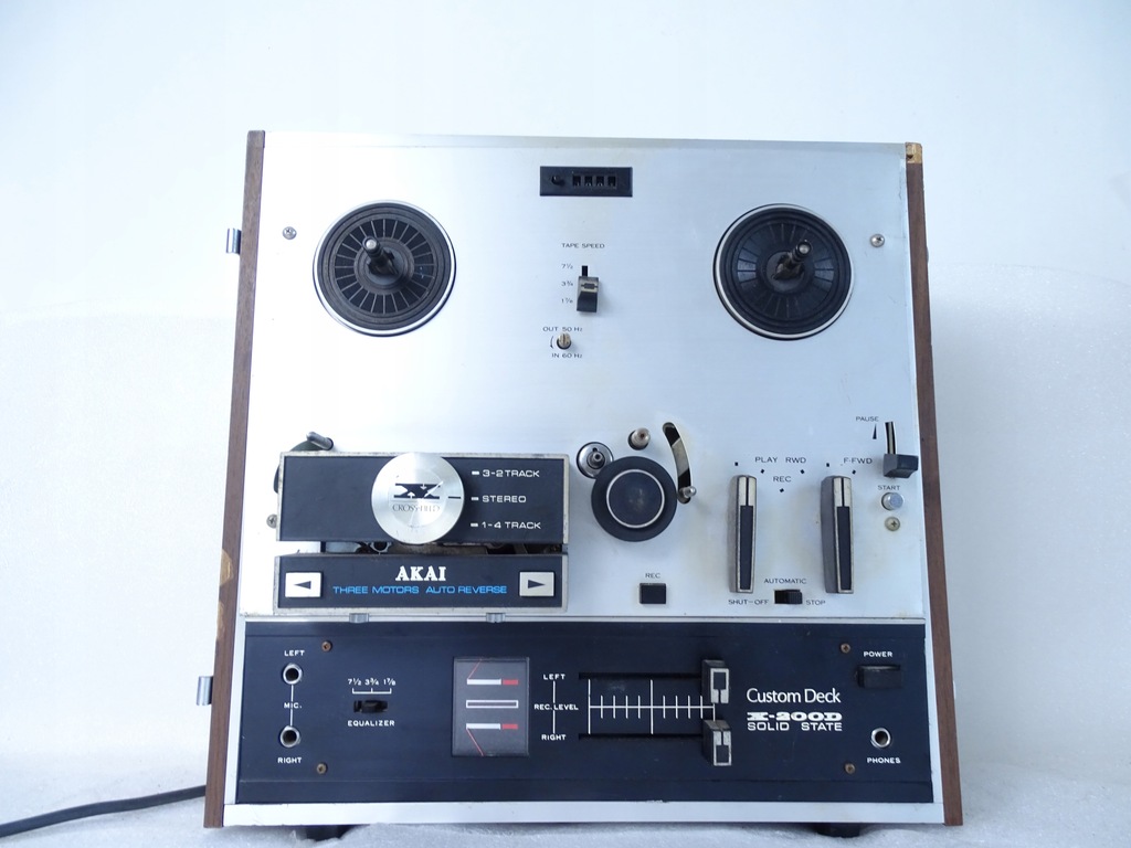 MAGNETOFON AKAI X-200D - DLA MAJSTERKOWICZA - 13573165602 - oficjalne archiwum Allegro